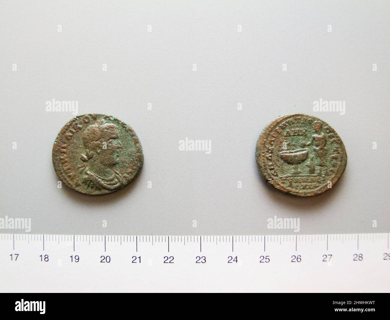 Coin of Valerian, Emperor of Rome; Gallienus, Emperor of Rome from ...