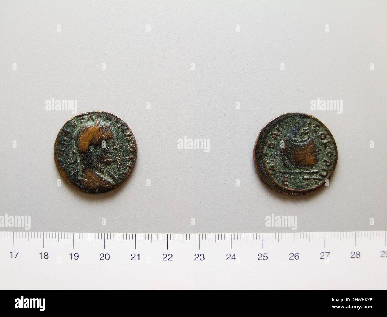 Assarion of Gallienus, Emperor of Rome from Aegeae, Sicily. Ruler ...