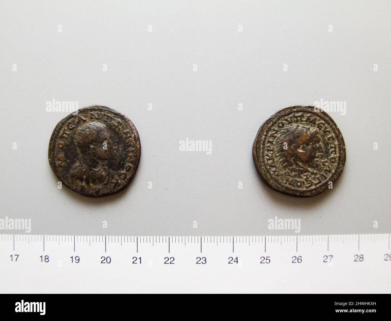 Assarion of Macrinus, Emperor of Rome; Diadumenian, Emperor of the ...
