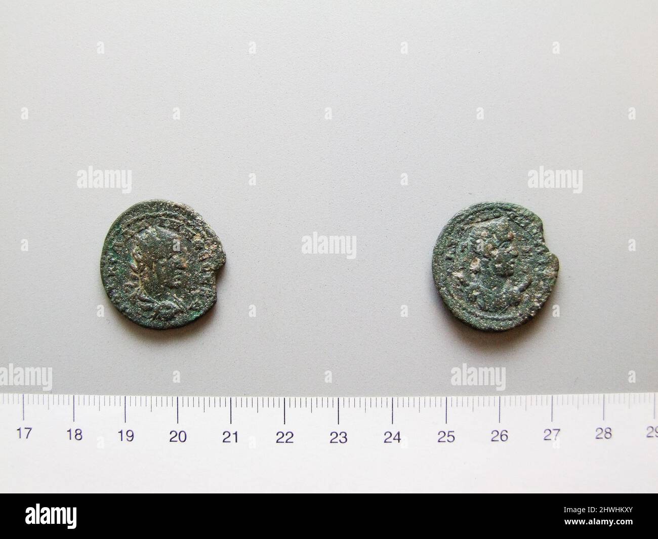 Coin of Gallienus, Emperor of Rome from Anazarbus. Ruler: Gallienus ...