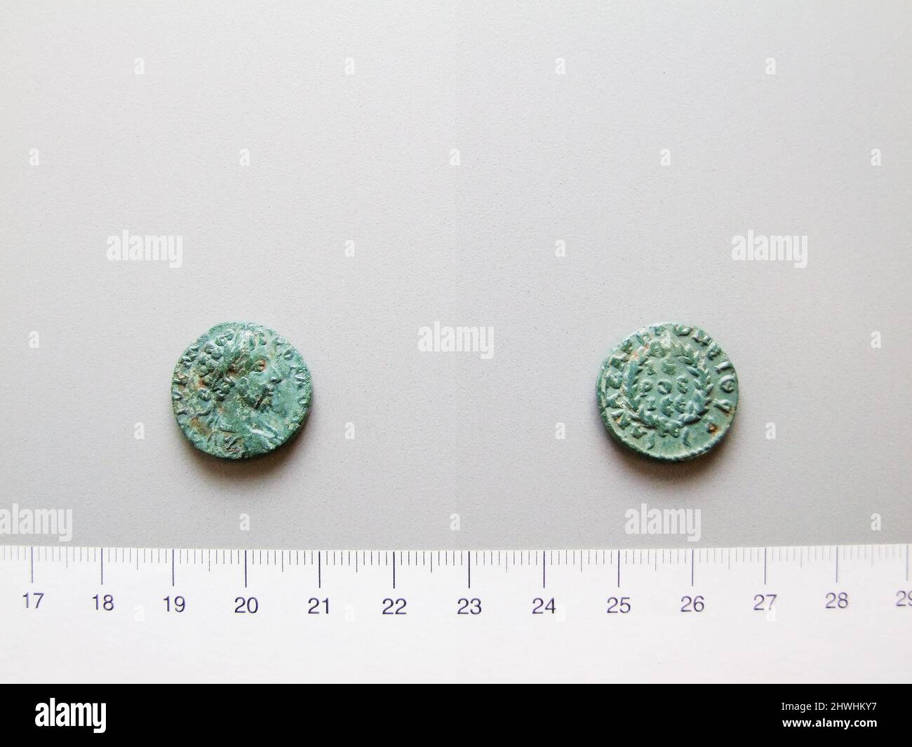 Coin of Septimius Severus, Emperor of Rome from Anazarbus. Ruler ...