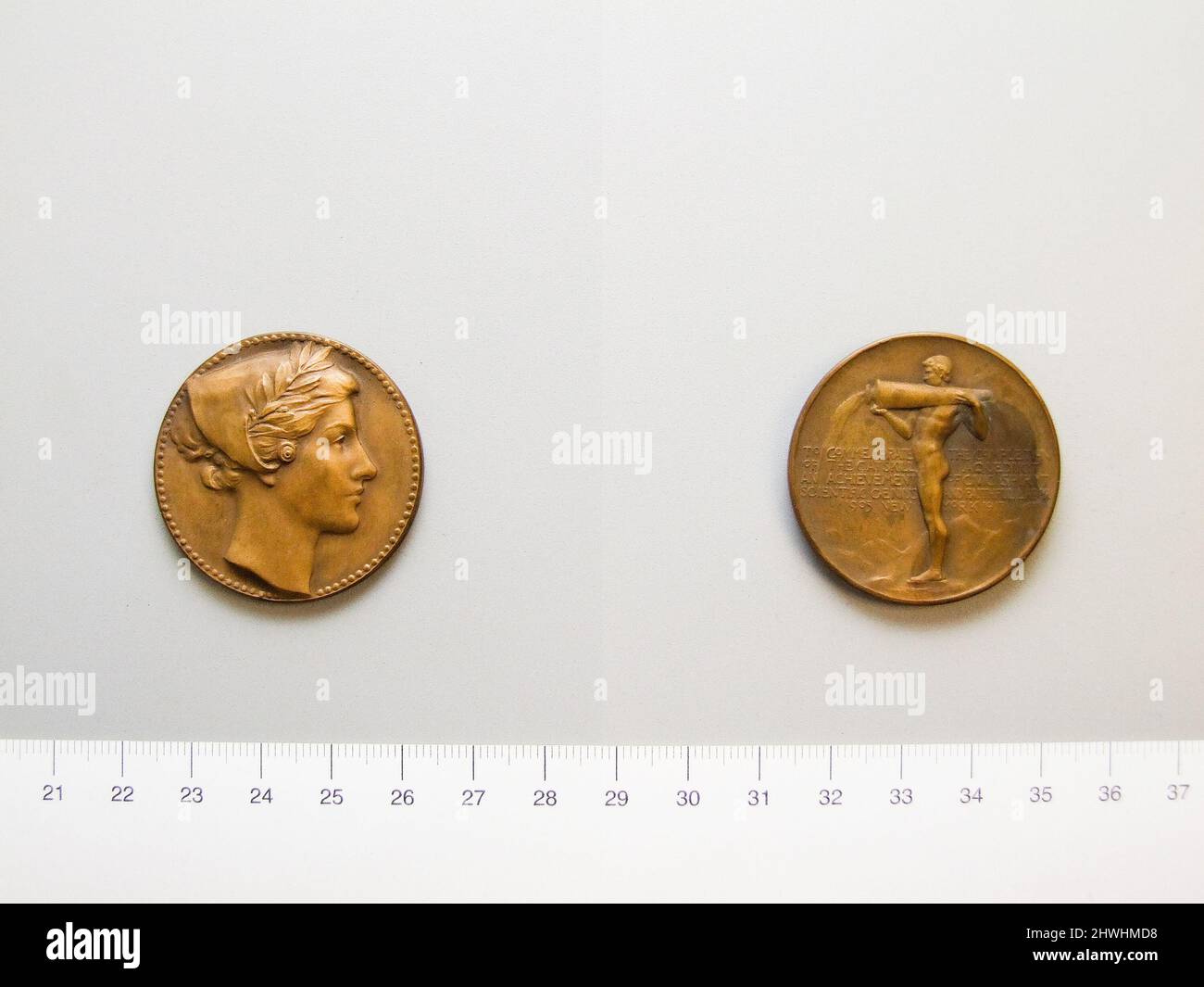 Medal Commemorating the completion of the Catskill Aqueduct 1917 ...