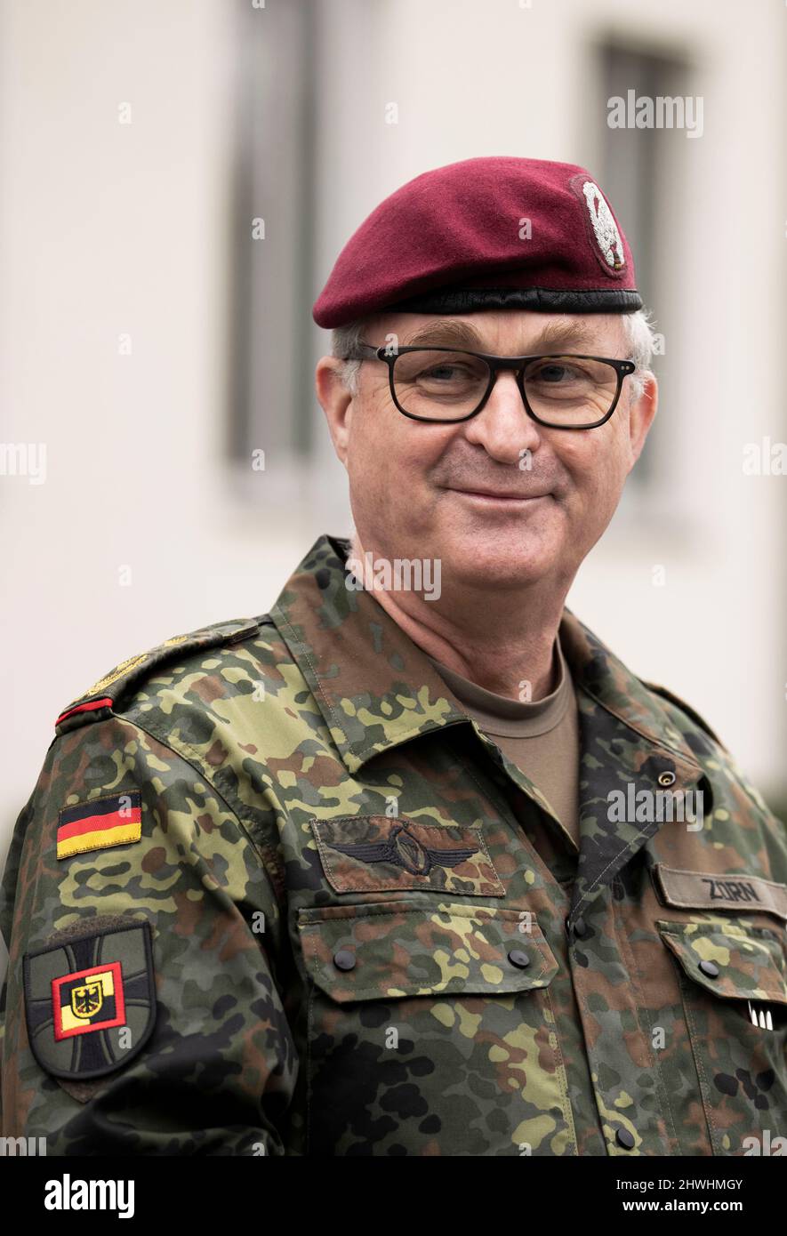 Schwielowsee, Germany. 04th Mar, 2022. Eberhard Zorn, Inspector General ...