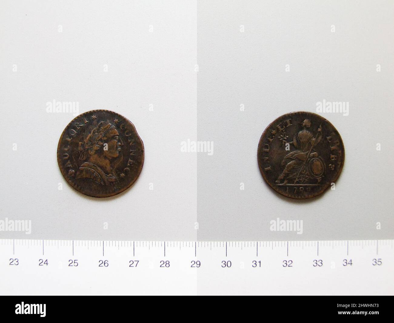 1 Cent from Machin’s Mills. Mint: Machin’s Mills, American Artist ...