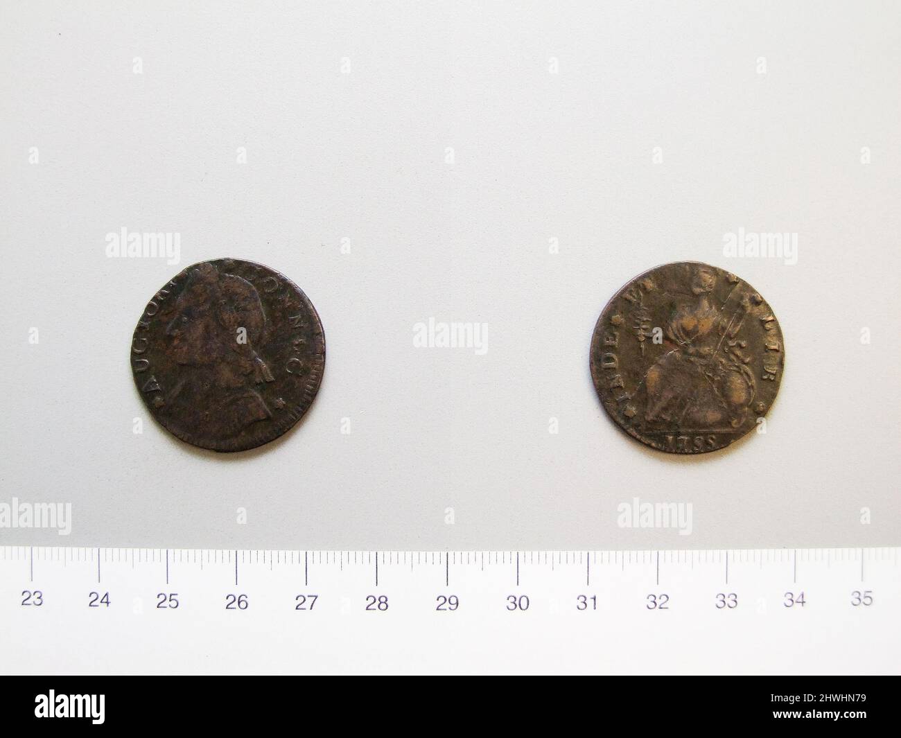 1 Cent from Machin’s Mills. Mint: Machin’s Mills, American Artist ...