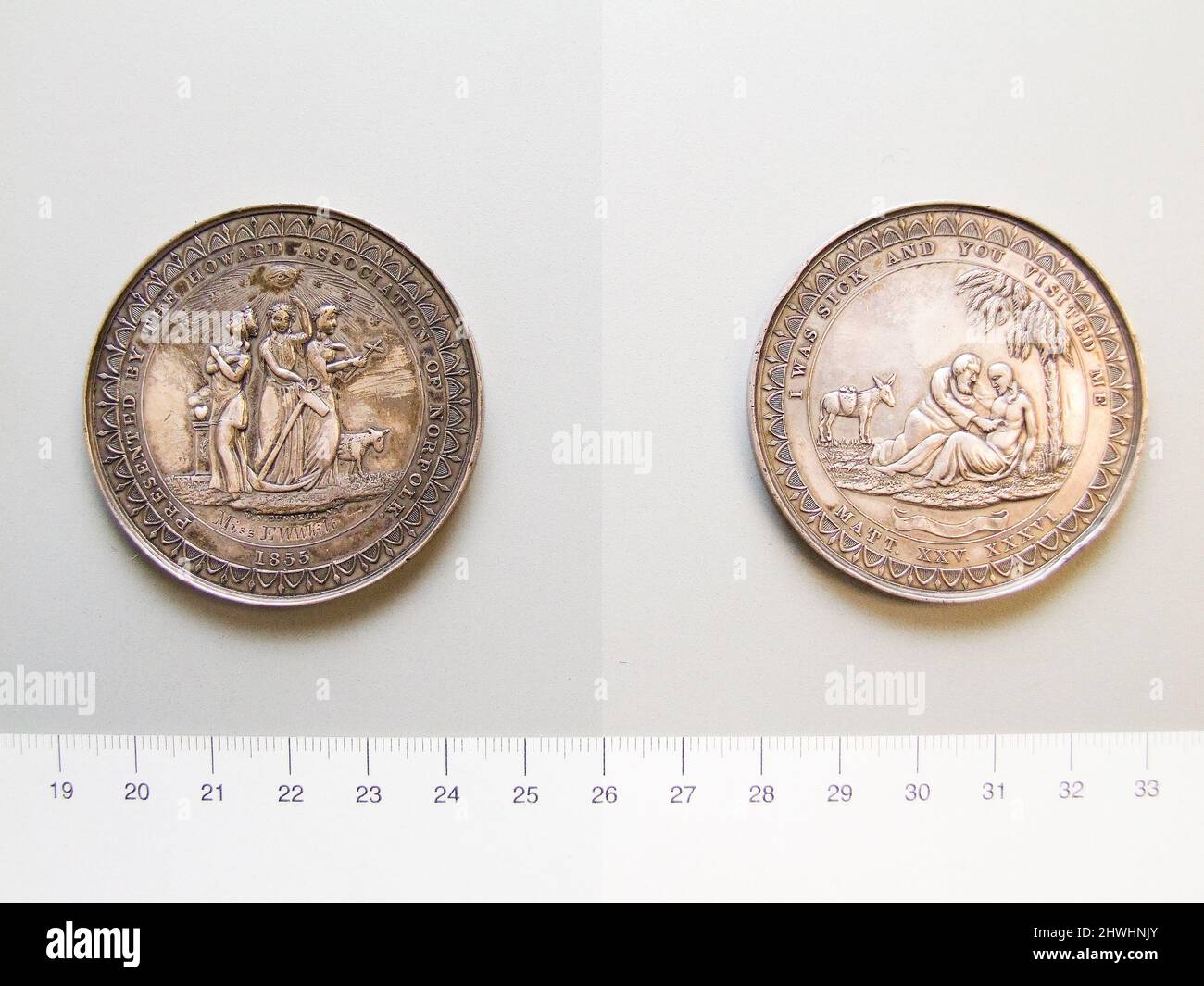 Medal of Howard Association of Norfolk titled “The Good Samaritan ...