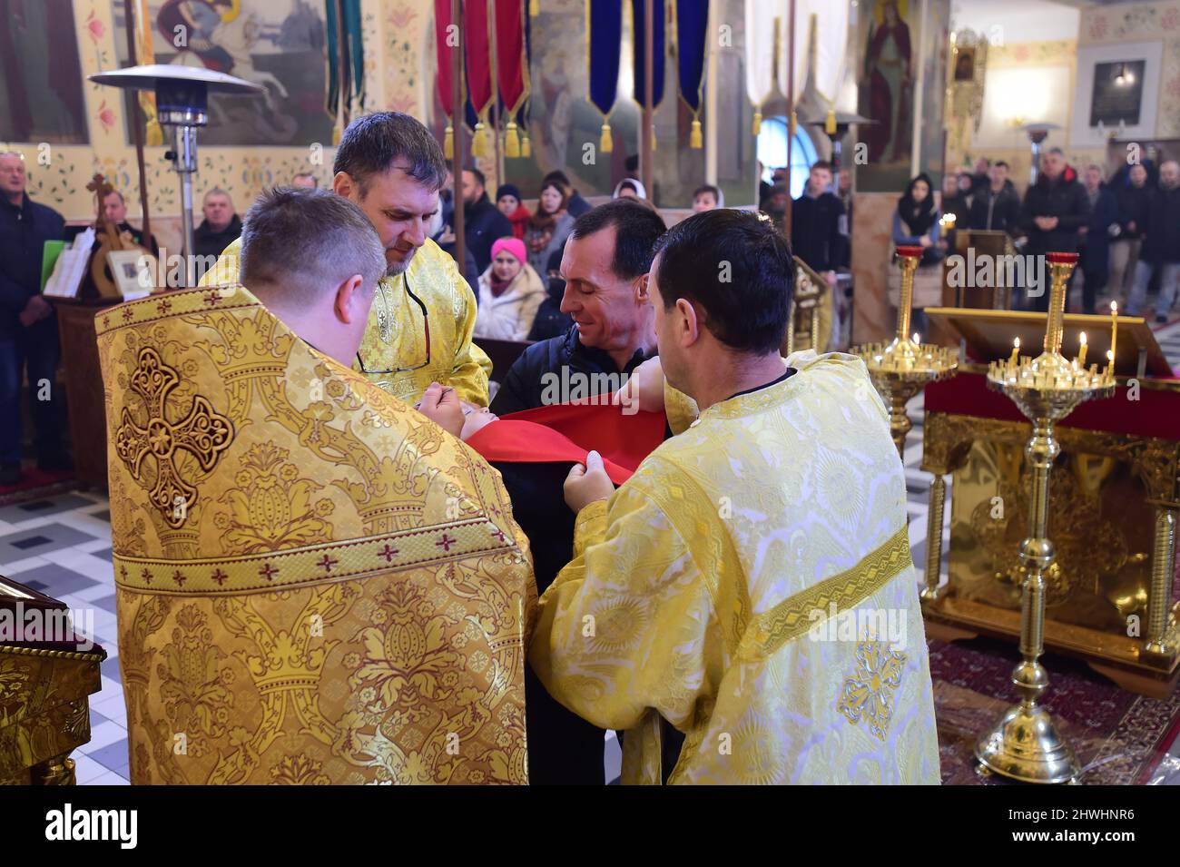 Olomouc, Czech Republic. 06th Mar, 2022. Divine Liturgy at the ...