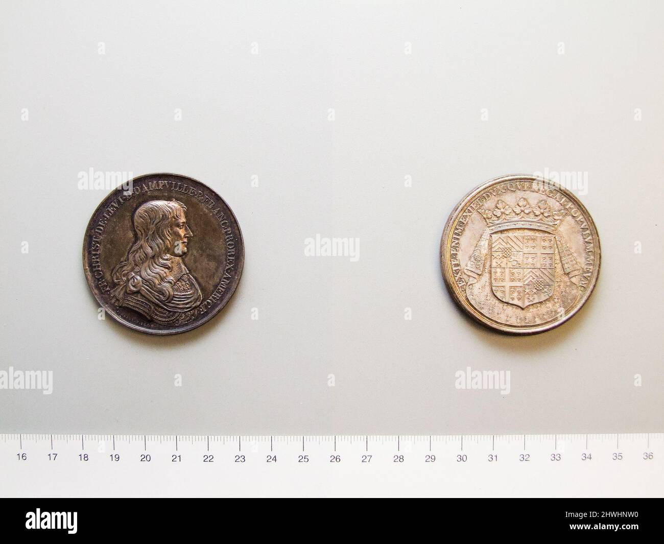 Medal of Francis Christopher de Levi, Duke of Dampville, Viceroy of ...