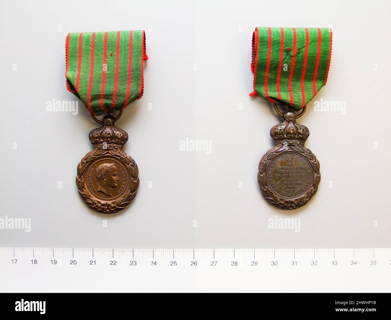 Medal of Napoleon I from Paris. Subject: Napoleon Bonaparte, French ...