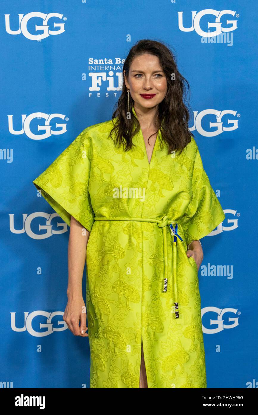 Santa Barbara, USA. 05th Mar, 2022. Red carpet arrivals, Caitriona ...