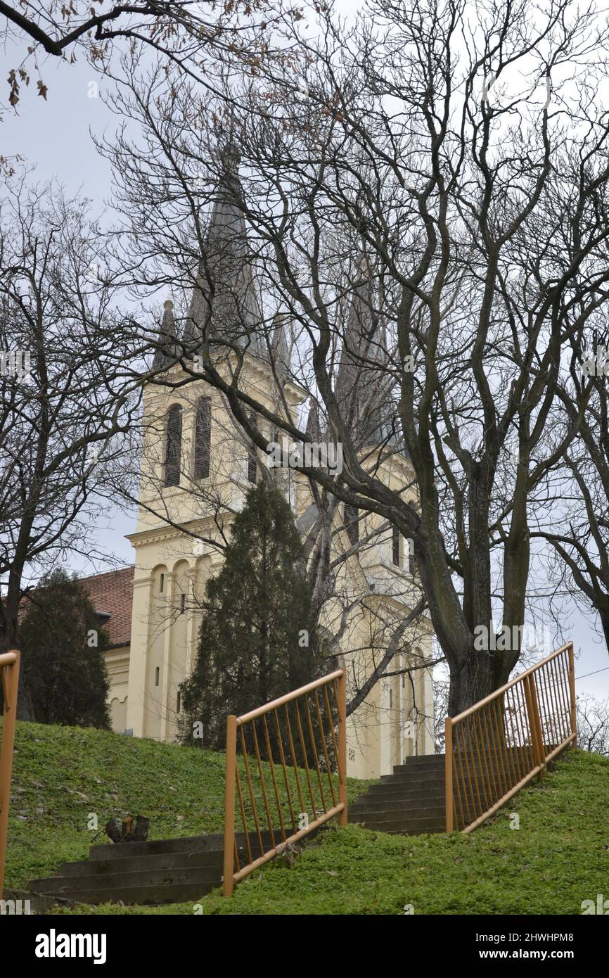 Dome of the Church of Our Lady of the Snows on Tekije Stock Photo - Alamy