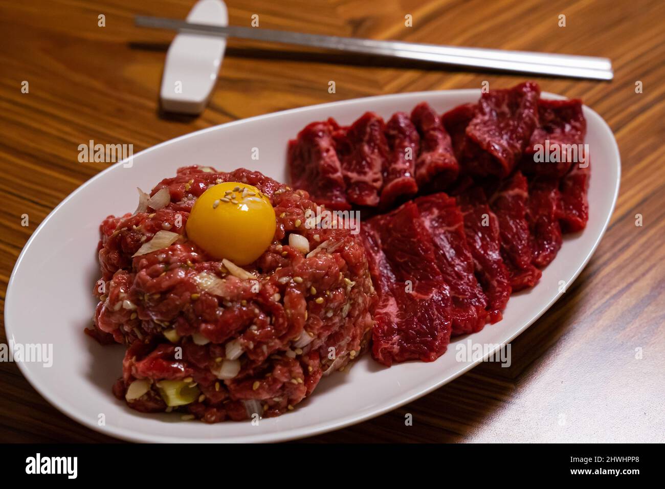 Korean Steak Tartare
