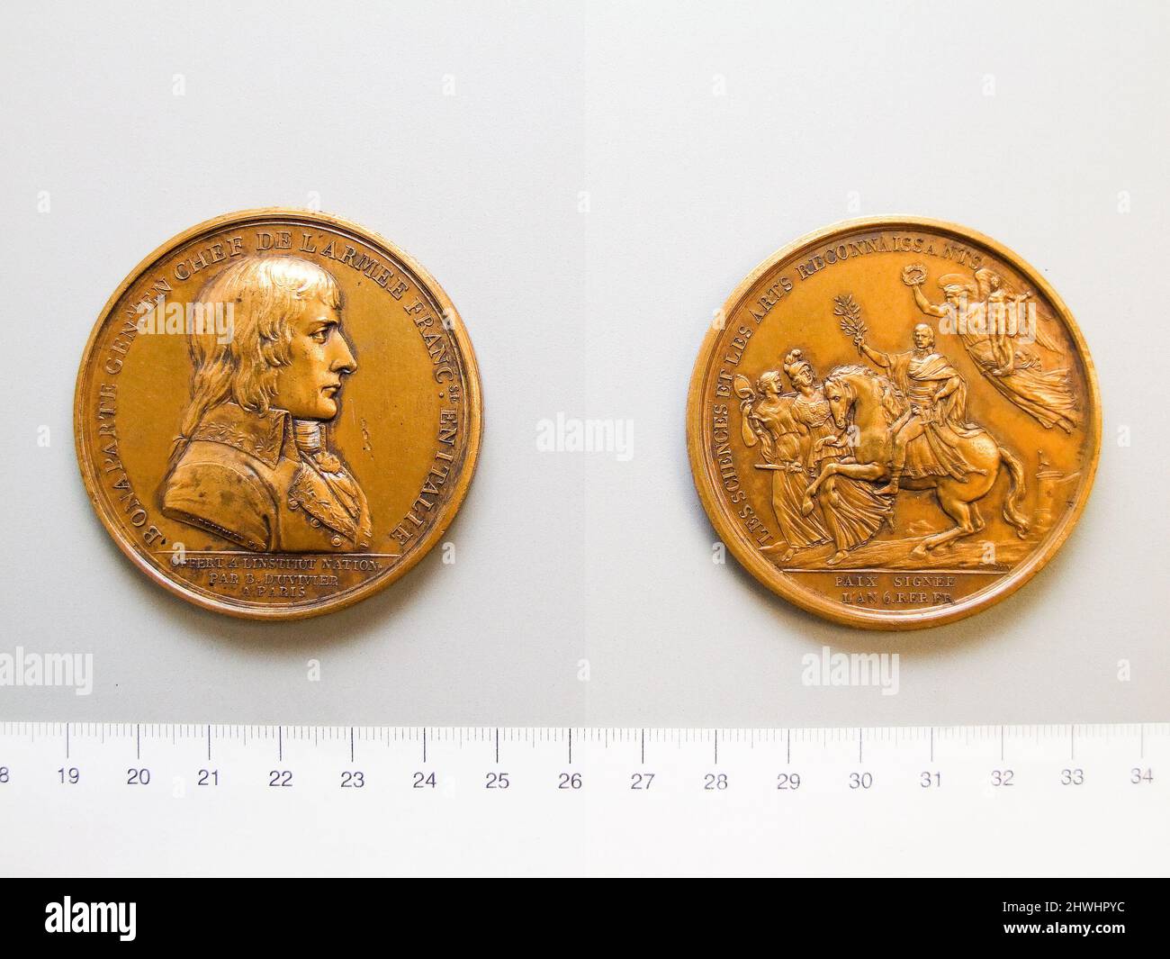 Medal of Napoleon I from France. Subject: Napoleon Bonaparte, French ...