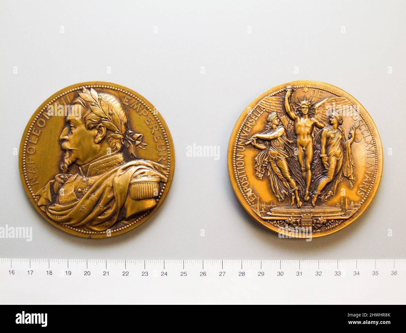 Medal of Napoleon III. Artist: Jules-Clément Chaplain, French, 1839 ...