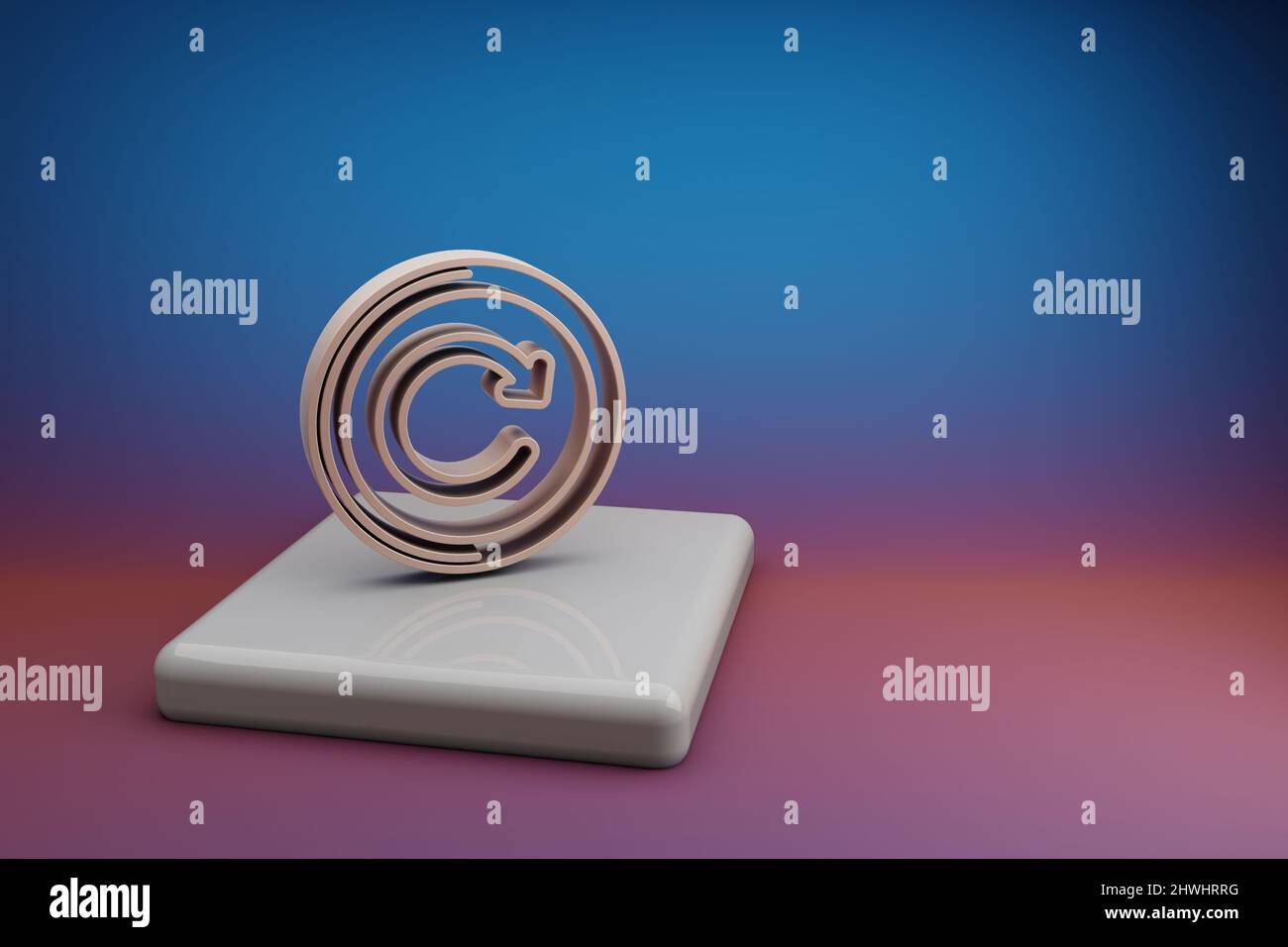 Wonderful Repeat Button. Beautiful music symbol icons on a ceramic ...