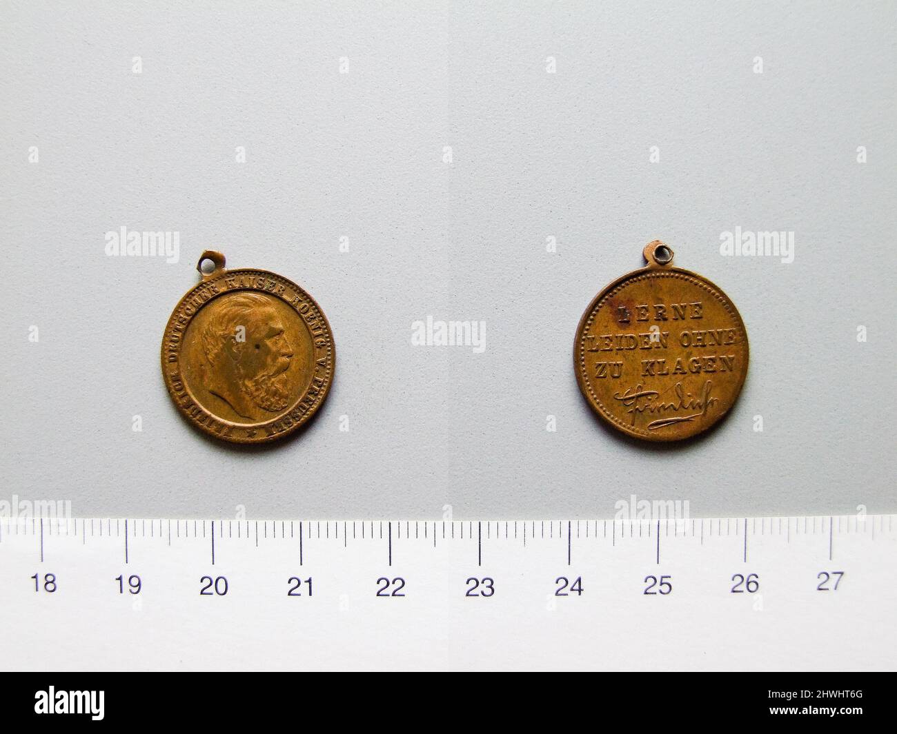 Medal of Frederick III’s death. Subject: Frederick III, King of Prussia ...