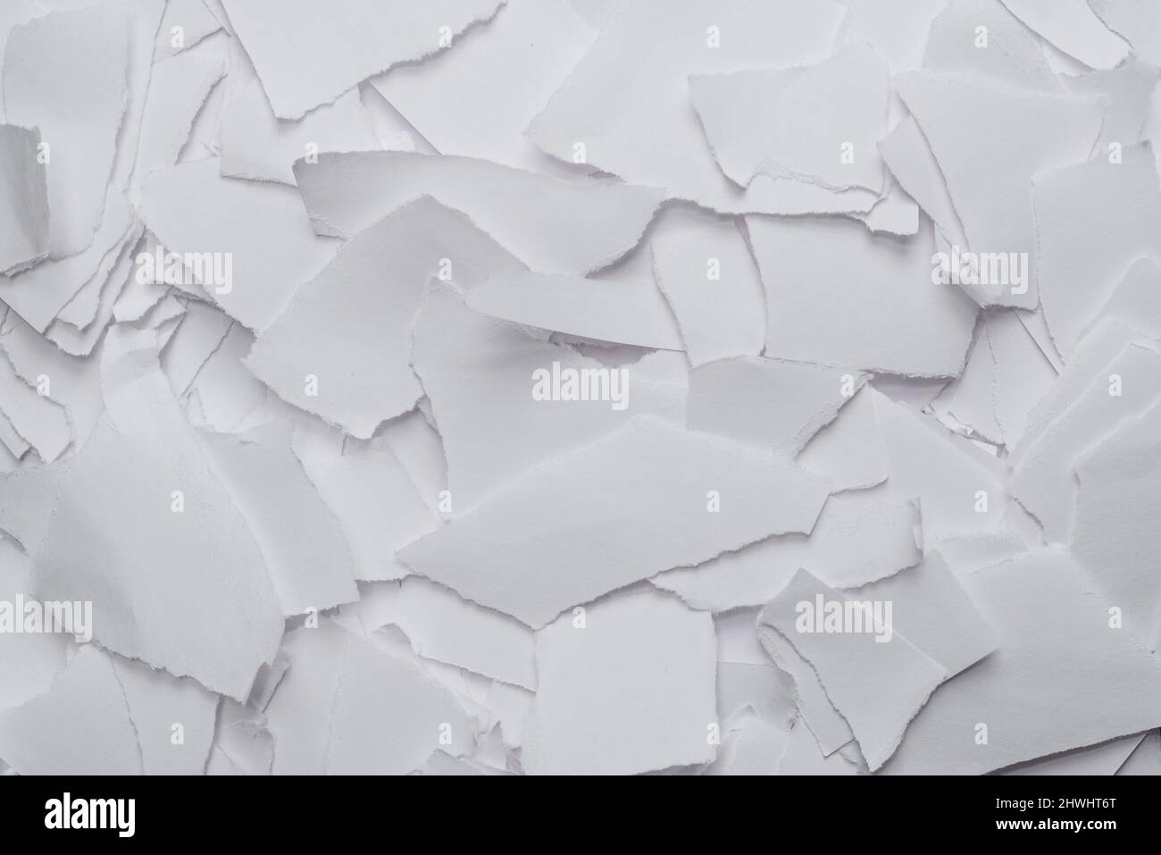 Empty white paper pieces as a background. Space for text or design ...