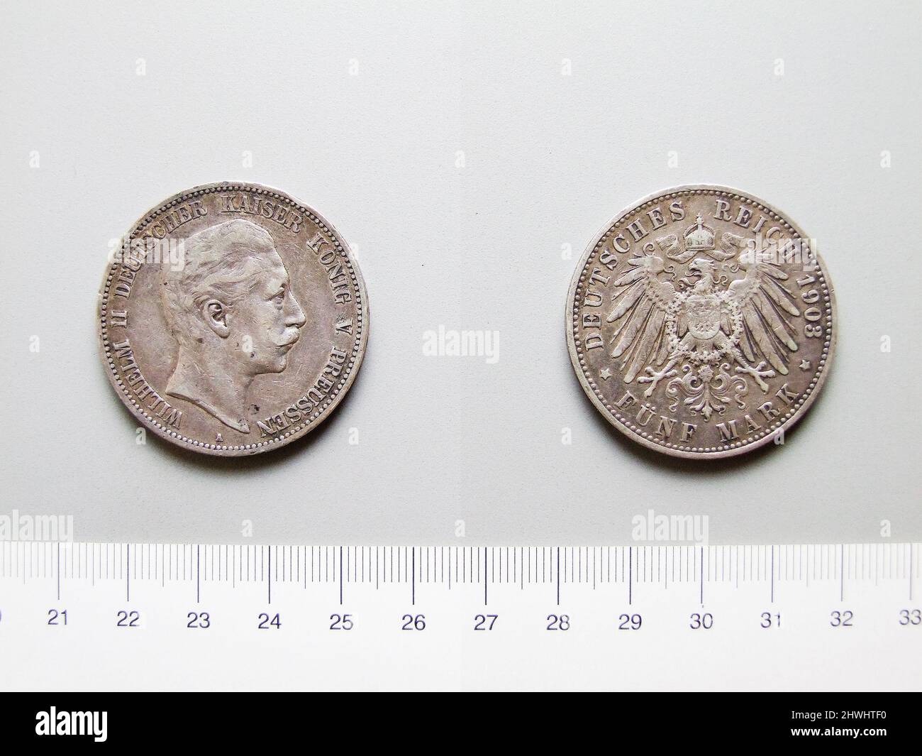5 Marks with William II, King of the Netherlands. Subject: William II ...