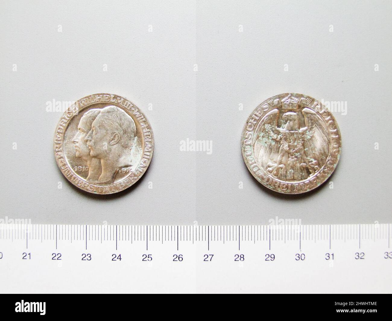 3 Marks with William II, King of the Netherlands; Frederick William III ...