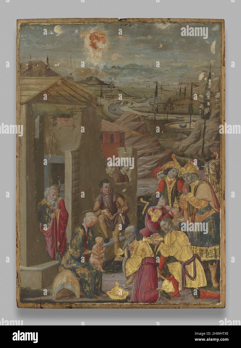 The Adoration of the Magi. Artist, attributed to: Biagio d’Antonio ...