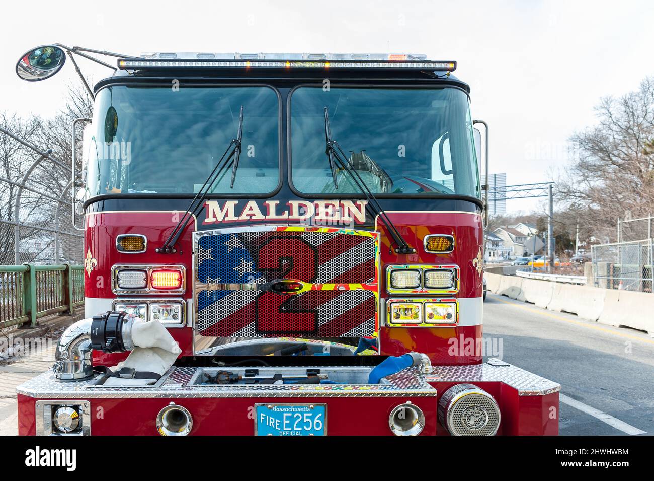 Malden firefighters hi-res stock photography and images - Alamy