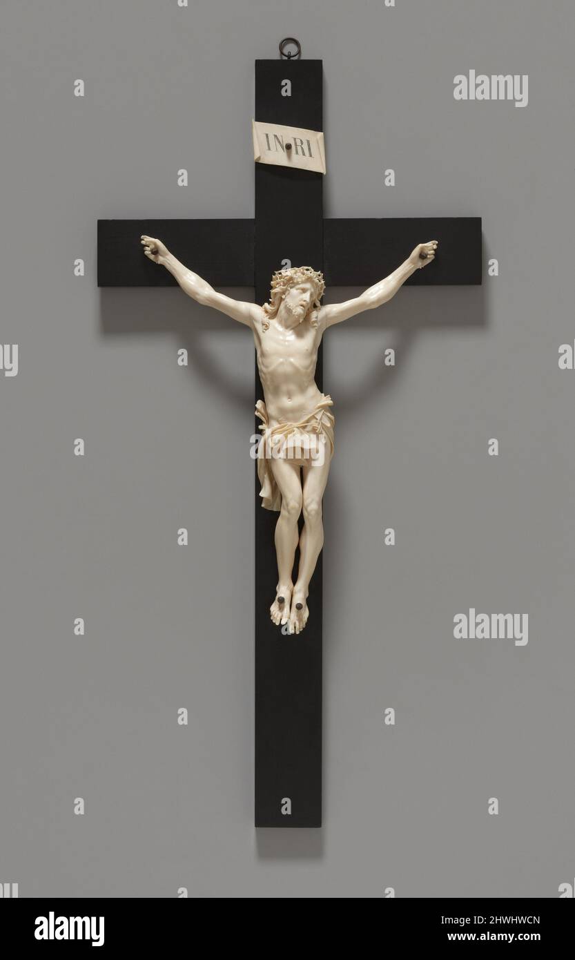 Crucified Christ. Artist, attributed to: Georg Petel, German, 1601/2–ca ...