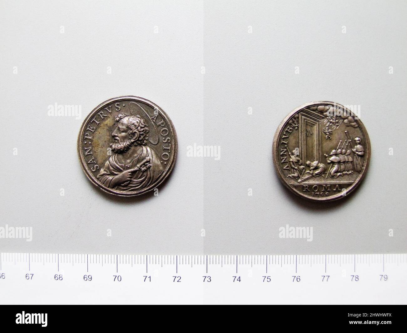 The Saint Peter Pilgrim Medal. Subject: Saint Peter the Apostle Mint ...
