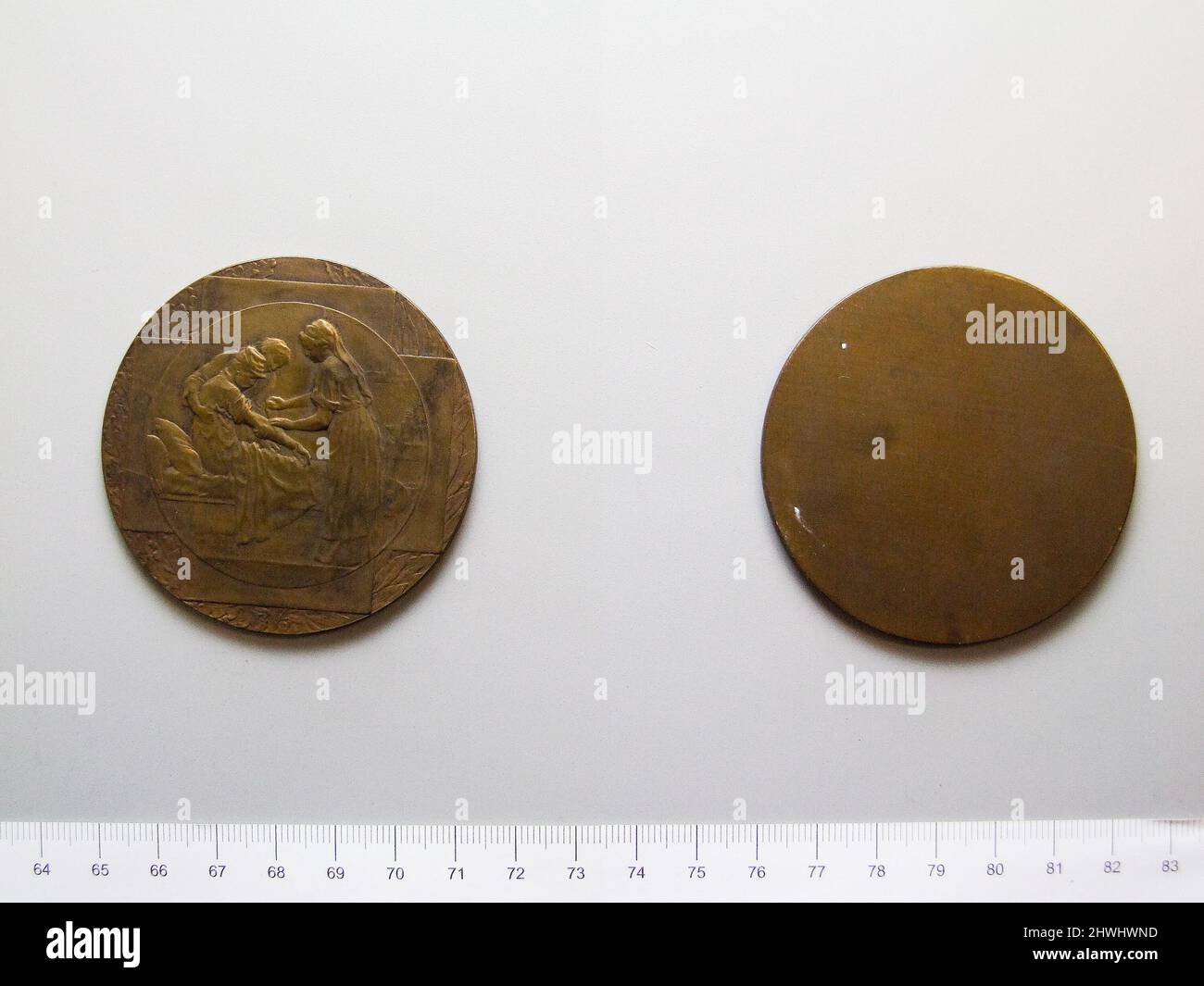 Medal of France Red Cross. Artist: Henri Dropsy, French, 1885–1969 ...