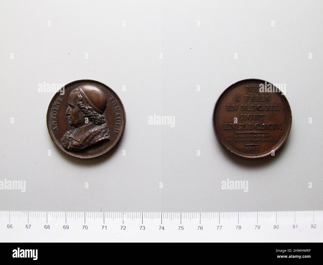 Medal of Antoine Arnauld. Honorand: Antoine Arnauld, French, 1612 ...