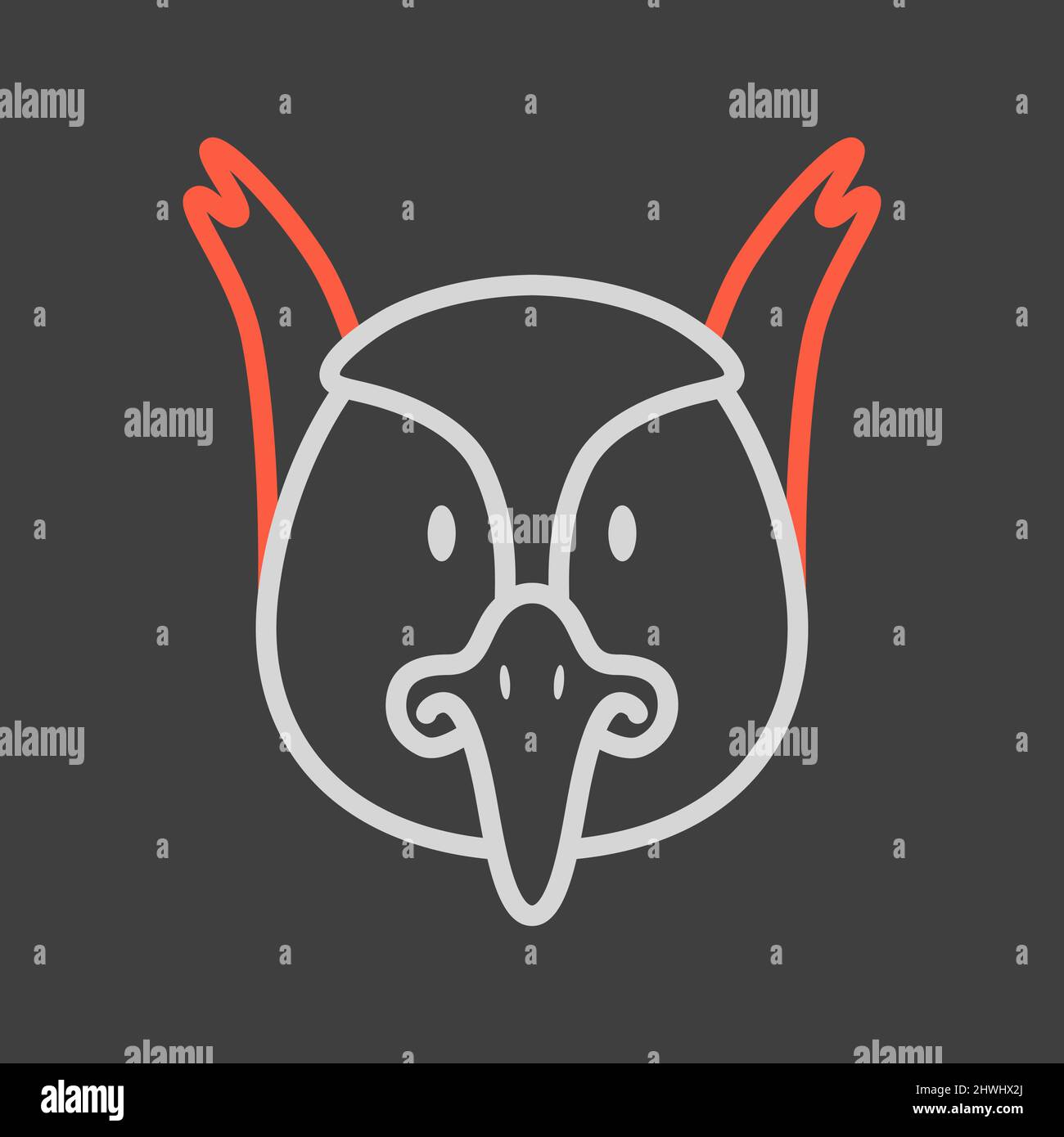 Pheasant icon. Animal head vector. Agriculture sign. Graph symbol for ...