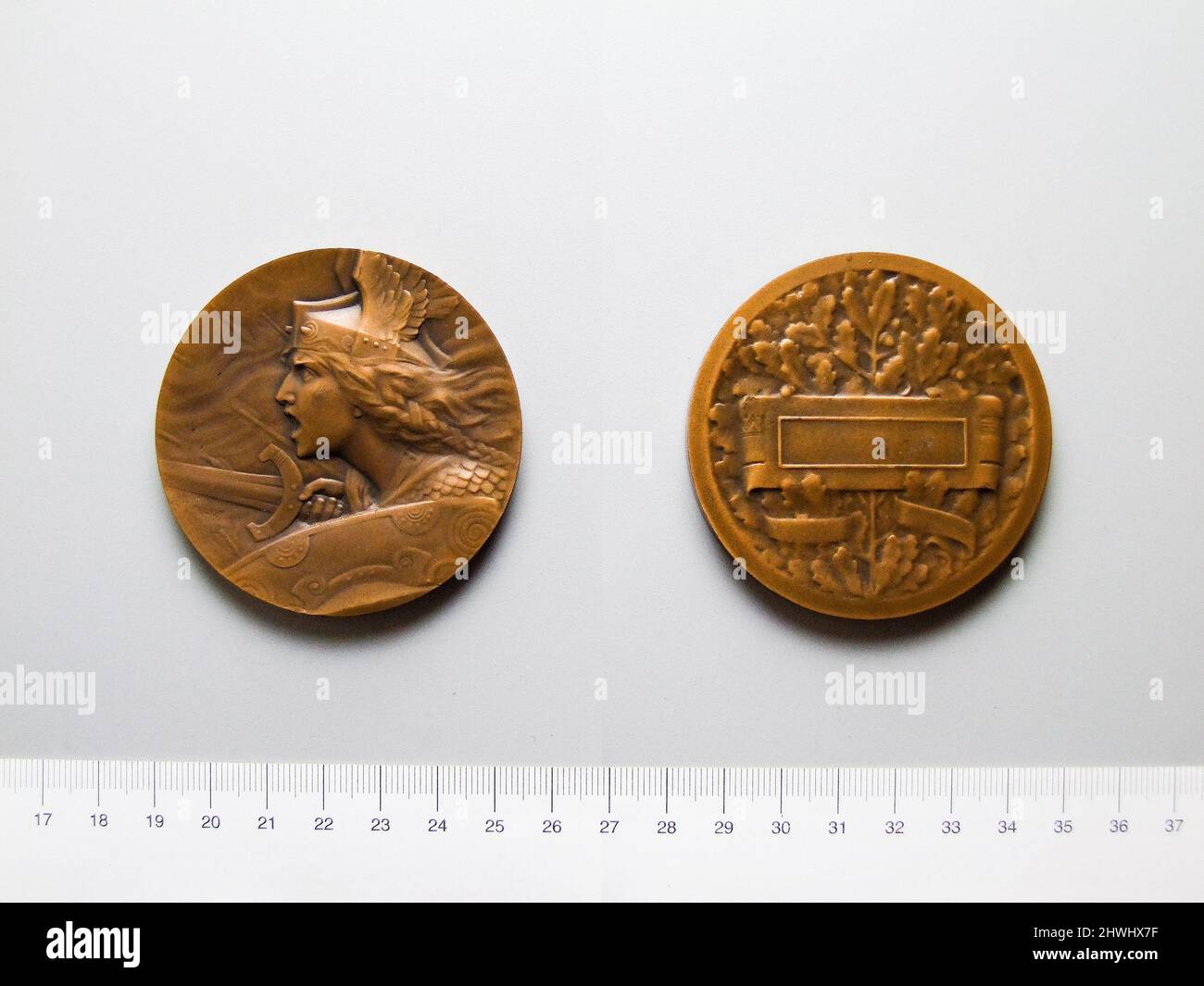 Medal of raging France (Furens Gallia). Mint: Paul Adrian Brodeur Mint ...