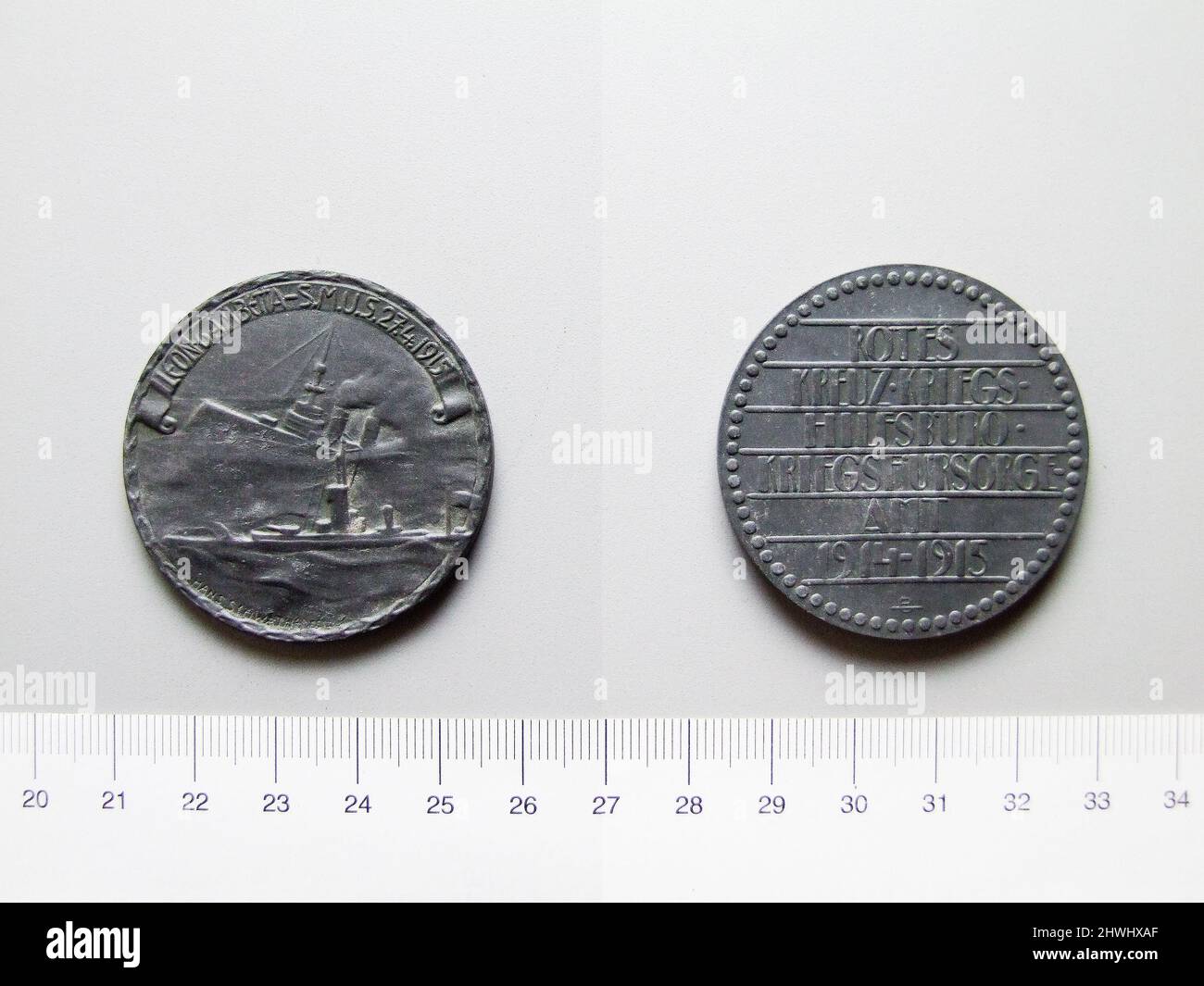 Medal Commemorating the Sinking of the Leon-Gambetta by Captain von ...