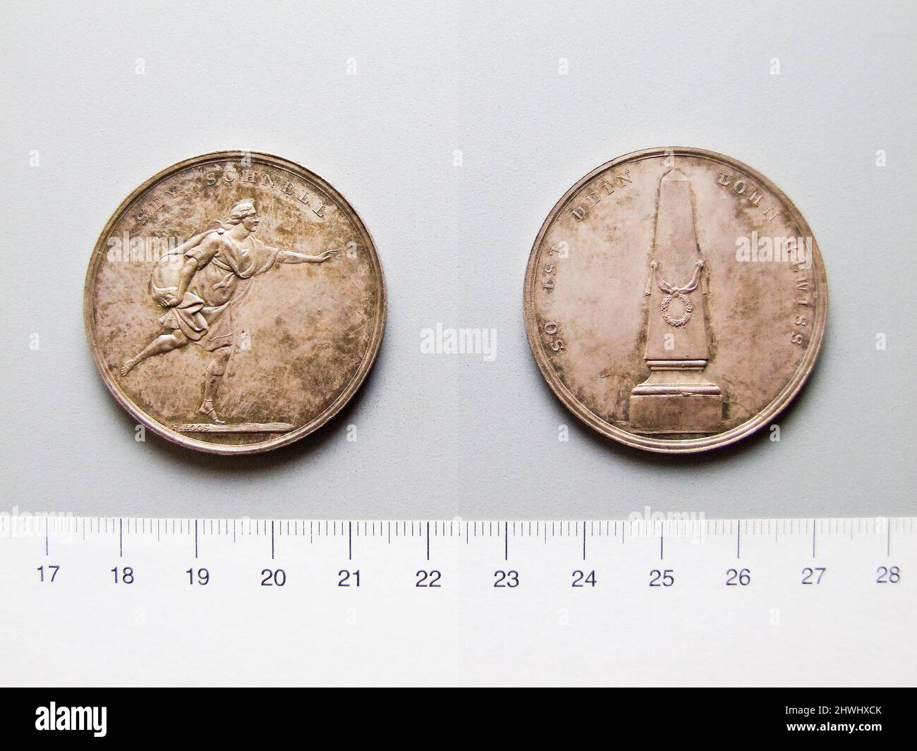 Medal of “Be Quick”. Artist: Friedrich Wilhelm Loos, German 1785 - 1820 ...