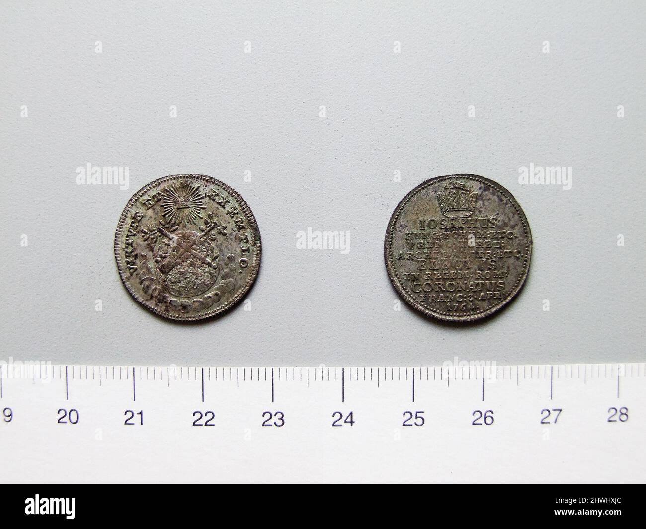 Medal of Joseph II Coronation. Subject: Joseph II, Holy Roman Emperor ...