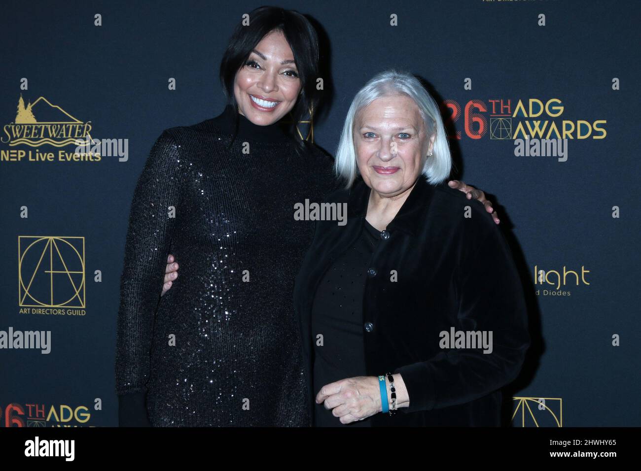 LOS ANGELES - MAR 5: Tamara Taylor, Donna Cline at the 26th Art ...