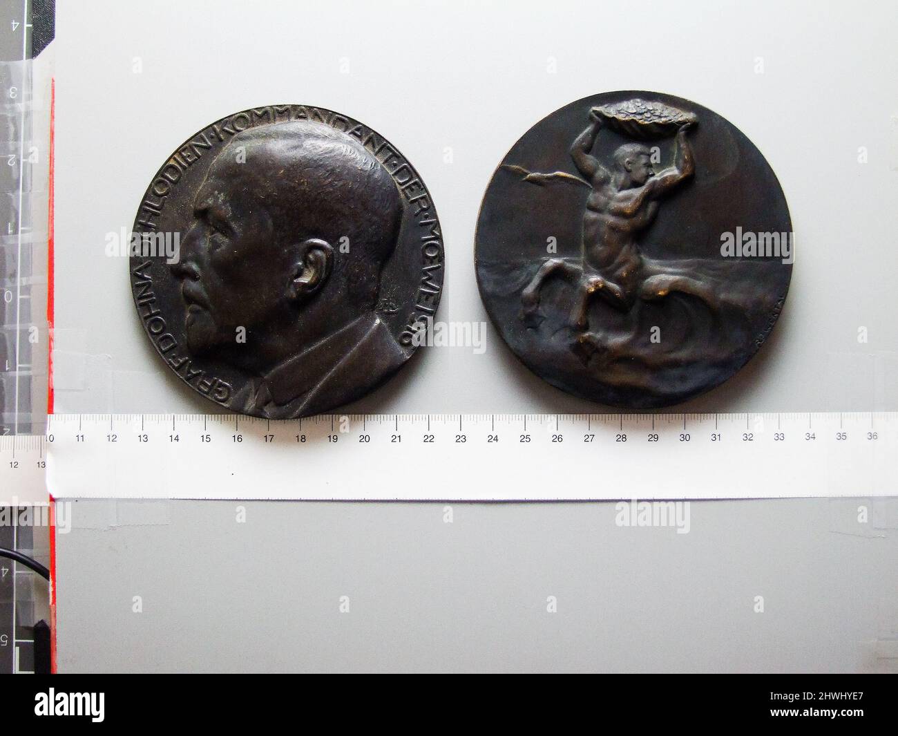 Medal of Naval Commander Graf zu Dohna-Schlodien. Subject: Commander ...