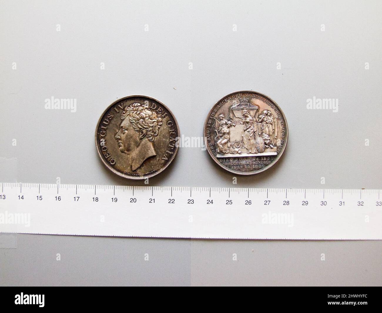 Medal Commemorating George IV. Subject: George IV, King of Great ...