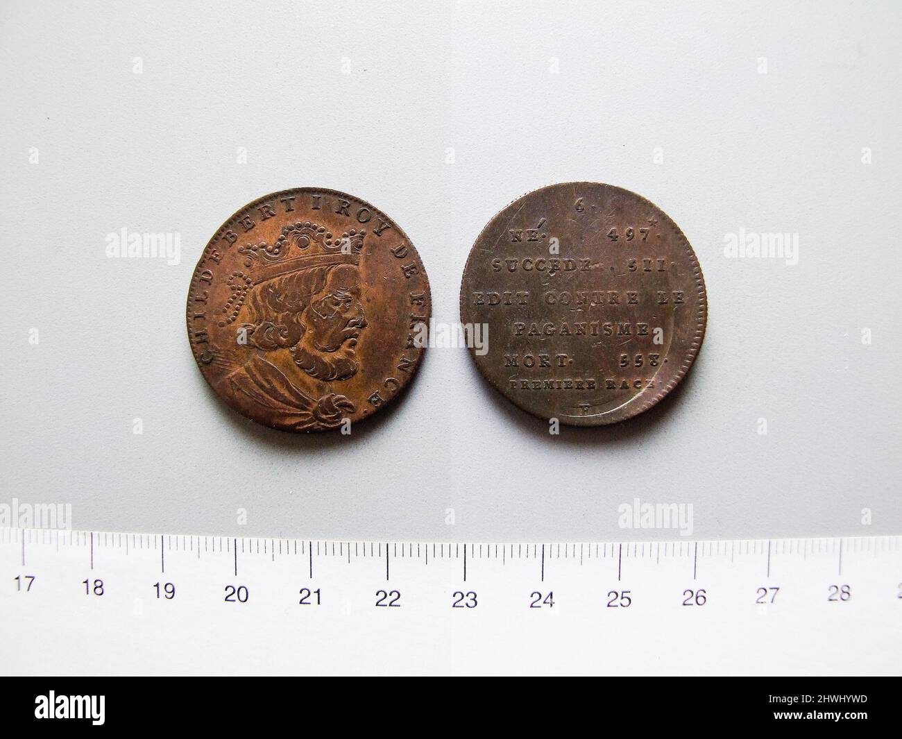 King childebert hi-res stock photography and images - Alamy