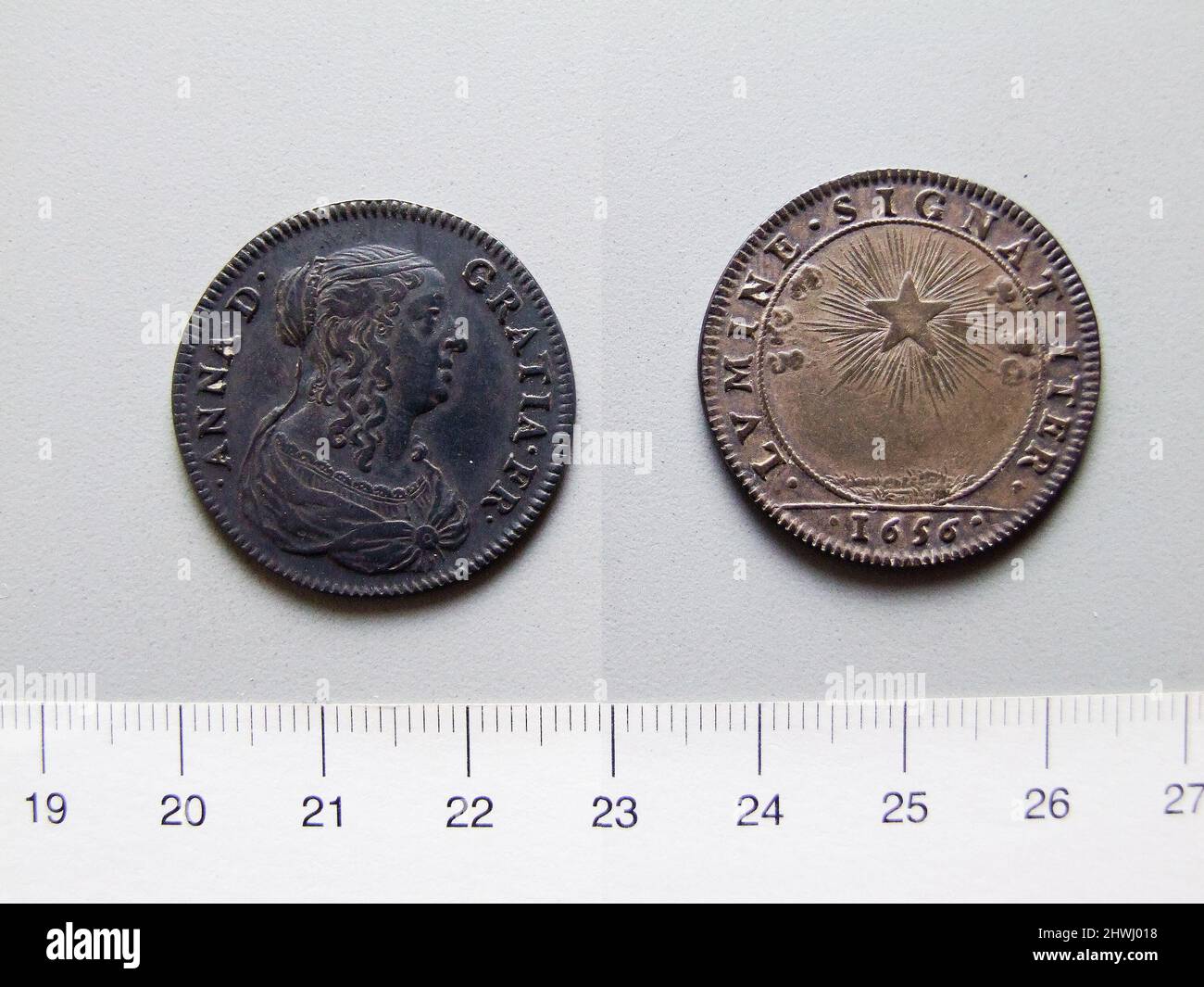 Coin from France. Honorand: Louis XIV, King of France, French, 1638 ...
