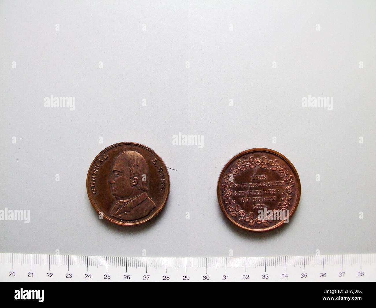 General lewis cass hi-res stock photography and images - Alamy