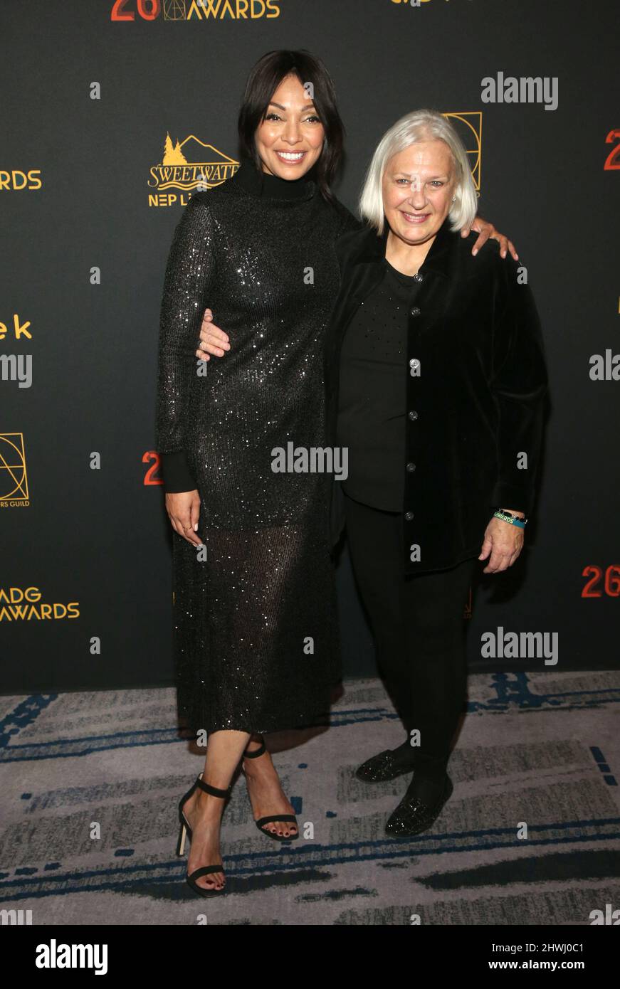 Los Angeles, Ca. 5th Mar, 2022. Tamara Taylor, Donna Cline, at the 26Th ...