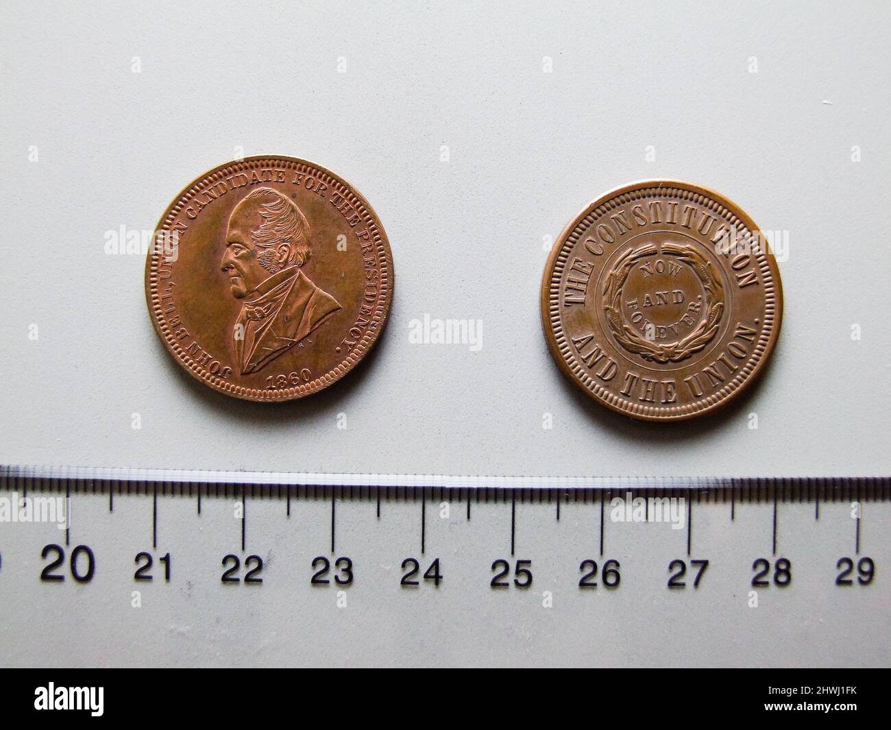 1860 u s presidential candidate john bell hi-res stock photography and ...