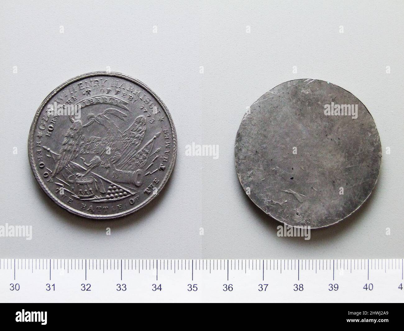 The General W.H. Harrison Medal. Subject: William Henry Harrison ...