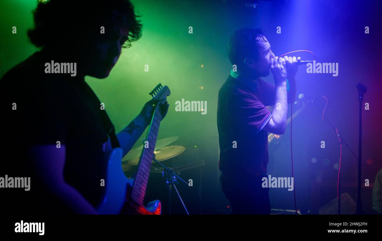 Edinburgh, Scotland. Sat 5 March 2022. Belfast-based Irish noise-punk ...