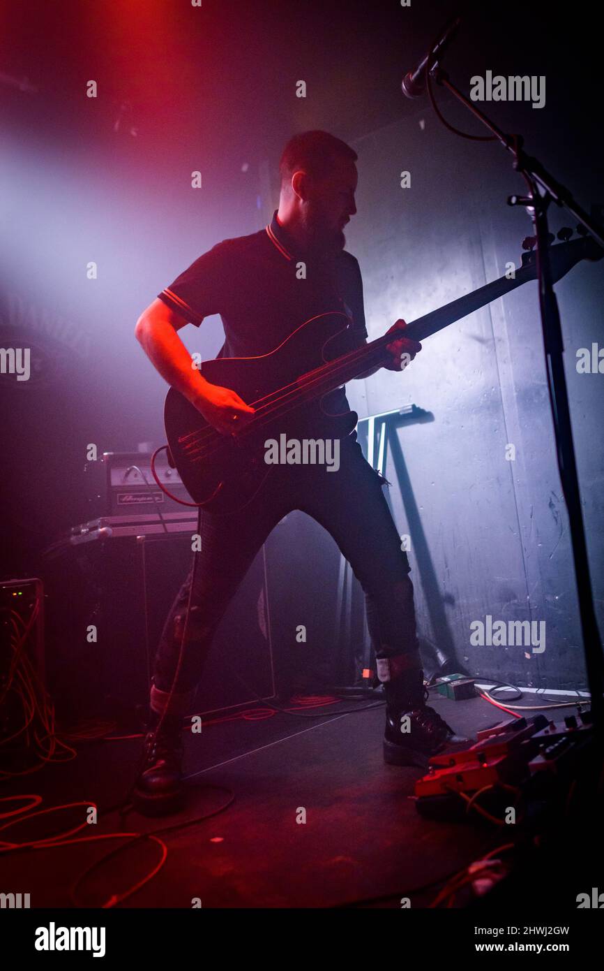 Edinburgh, Scotland. Sat 5 March 2022. Belfast-based Irish noise-punk ...