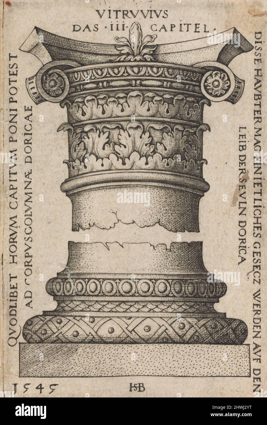 Column architectural drawings hi-res stock photography and images - Alamy