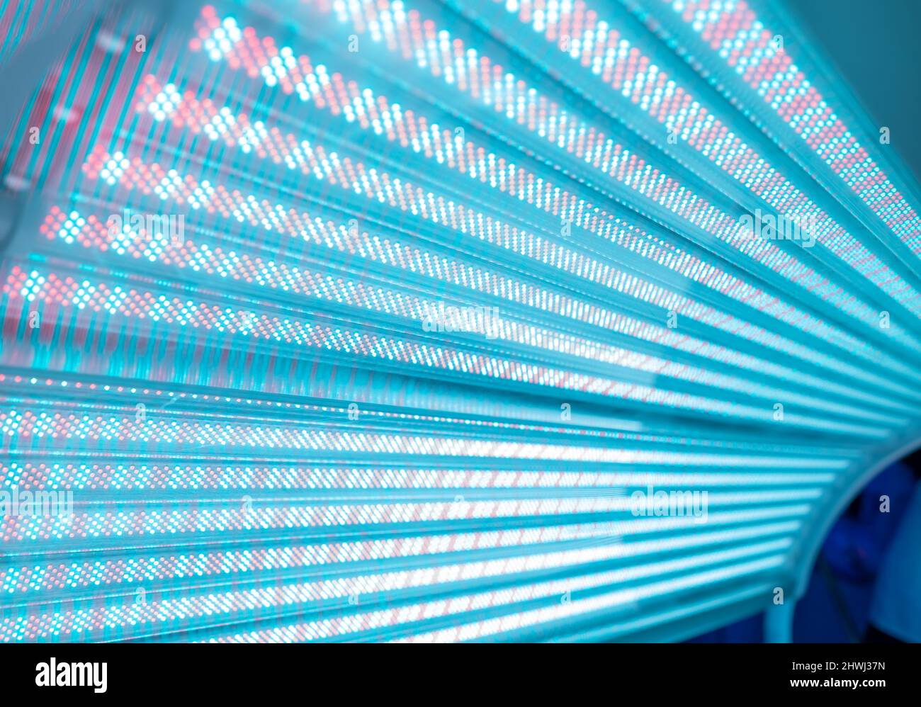 some led lamps blue light science technology background Stock Photo - Alamy