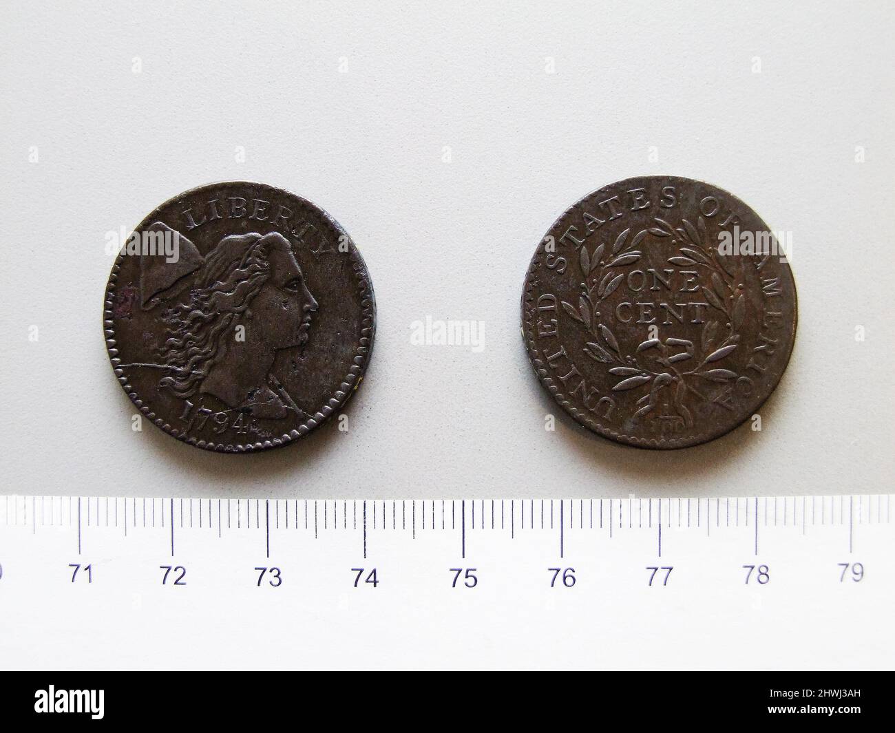 Early american money engraving hi-res stock photography and images - Alamy