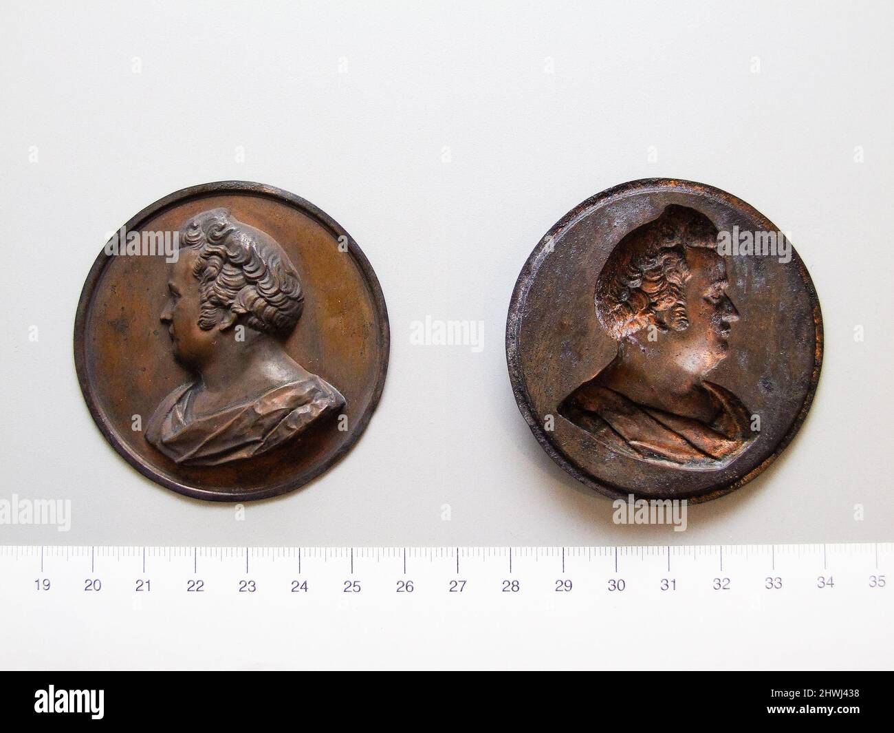 Medal of Electrotype from unfinished die for the New York Historical ...