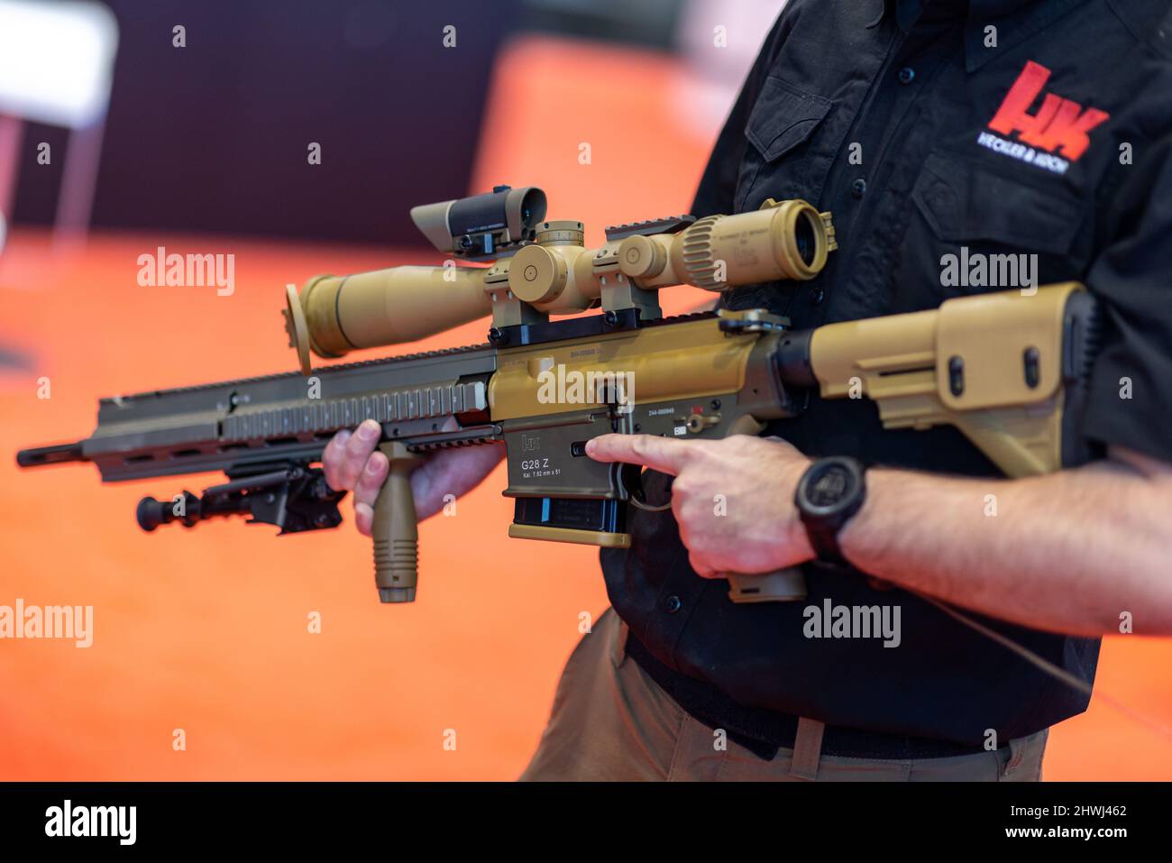 Nuremberg, Germany. 03rd Mar, 2022. A civilian version of a G28 ...